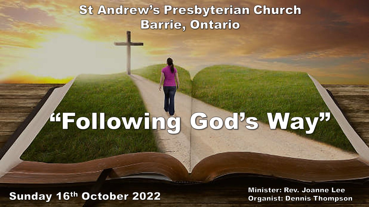 "Following God's Way" - St. Andrew's Presbyterian Church