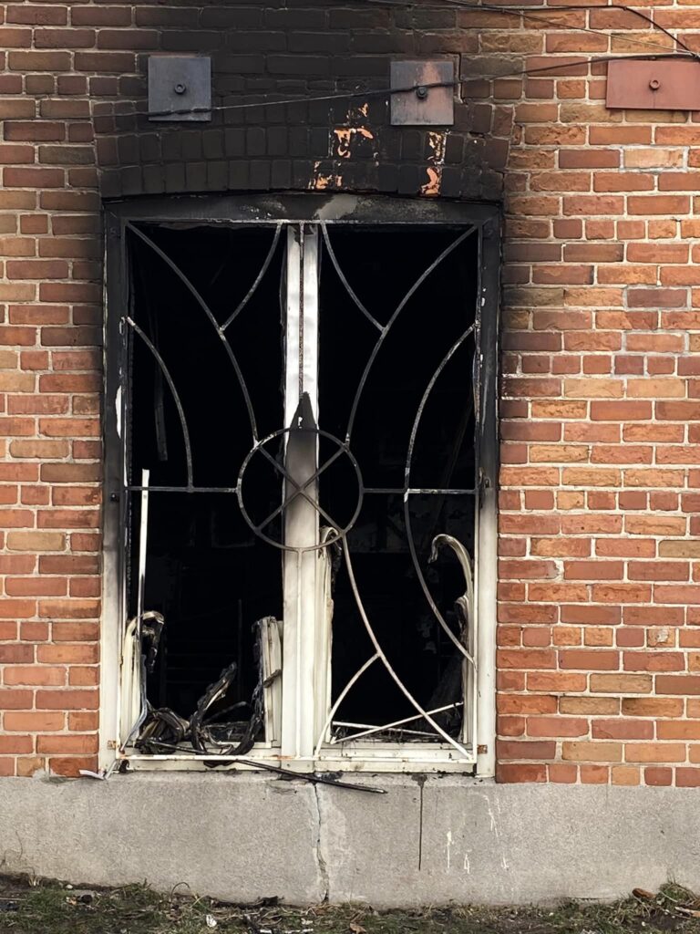 Fire guts library, investigation closes building - St. Andrew's ...