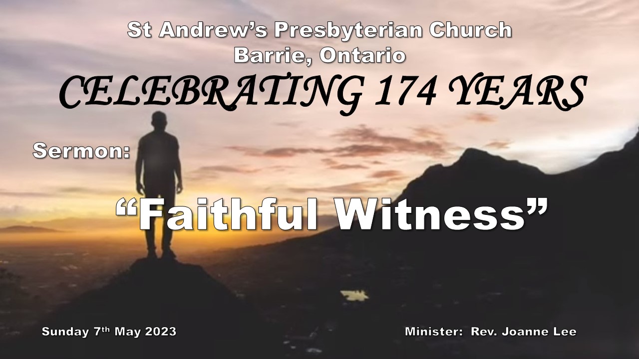 Our Services - St. Andrew's Presbyterian Church