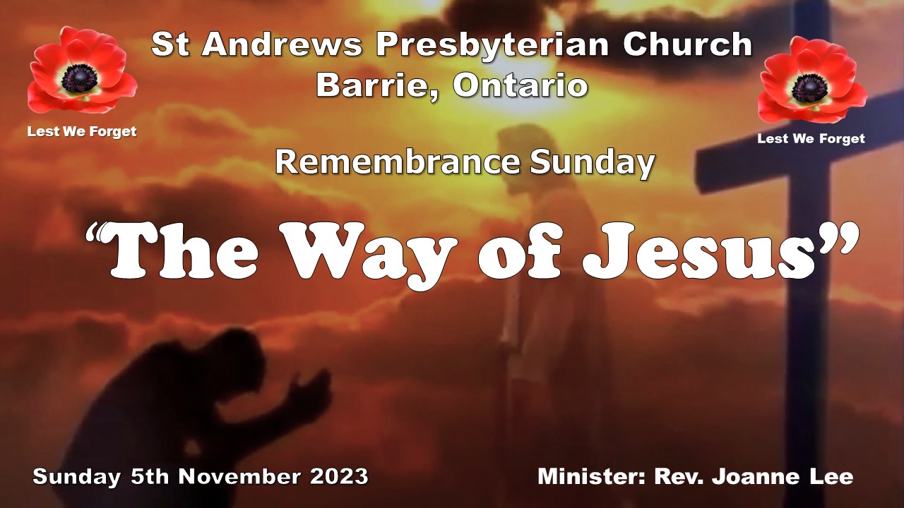 " The Way of Jesus" - St. Andrew's Presbyterian Church