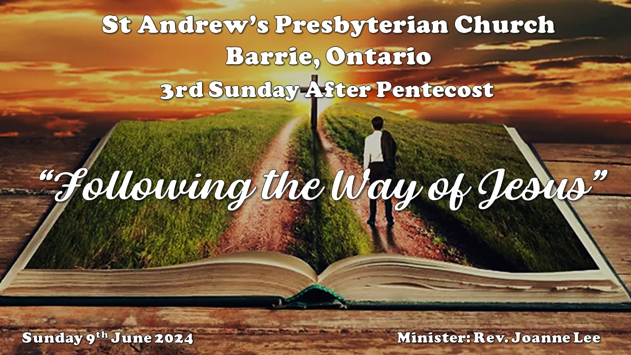 "Following the Way of Jesus" - St. Andrew's Presbyterian Church